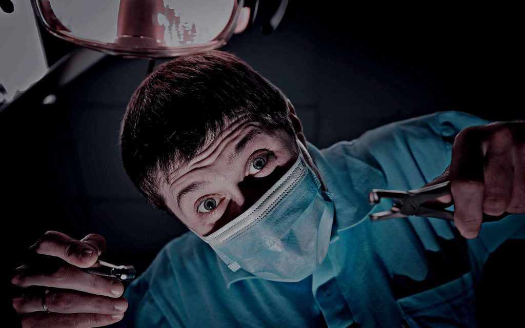 Requiem Haunted House | Crazy scary doctor stomatologist